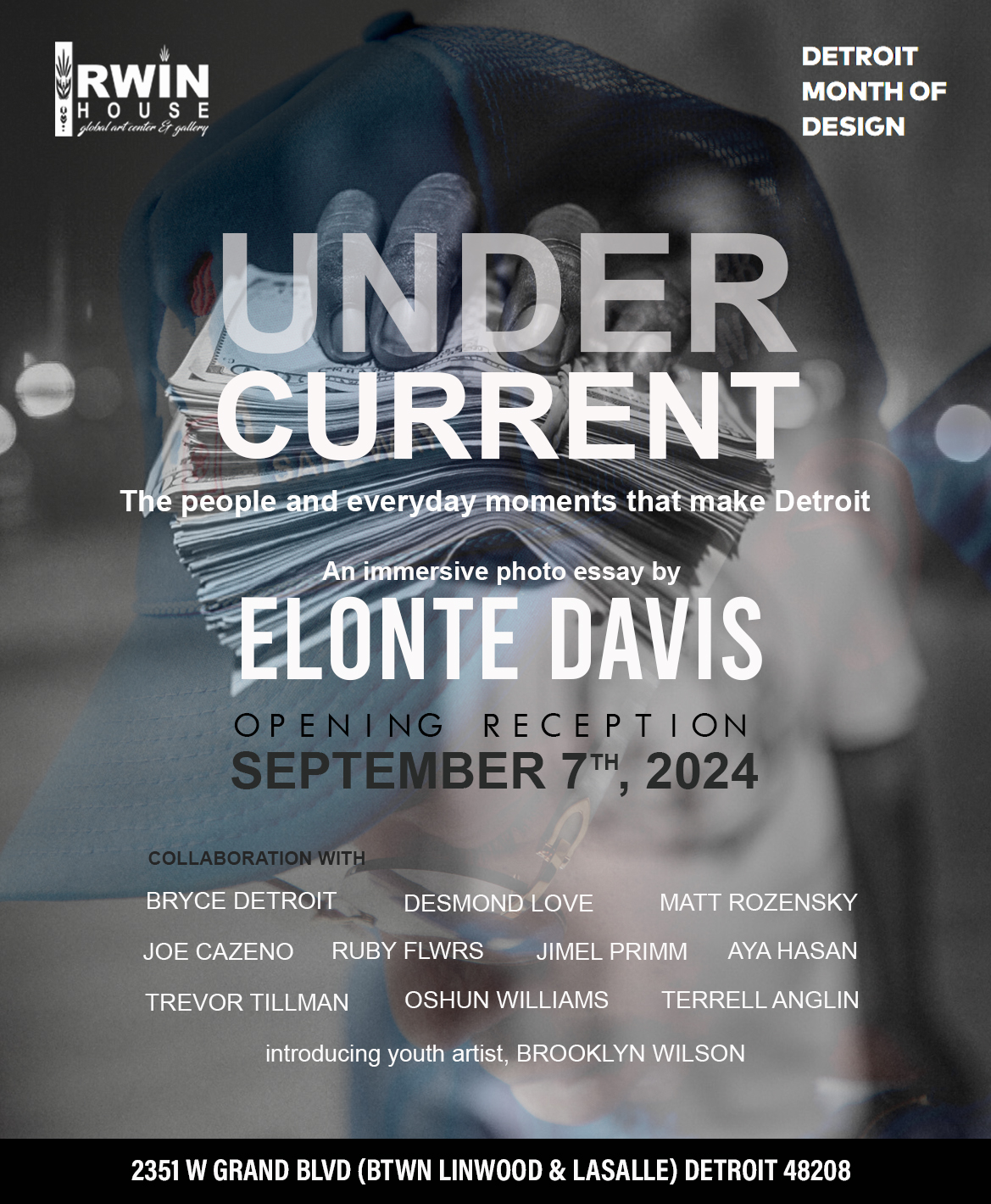 COMING for Detroit Month of Design: An immersive experience with Elonte Davis & friends – Irwin ...